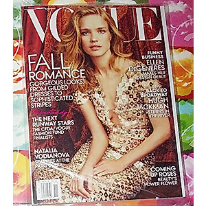 Vogue Magazine (November, 2014) Natalia Vodianova Cover