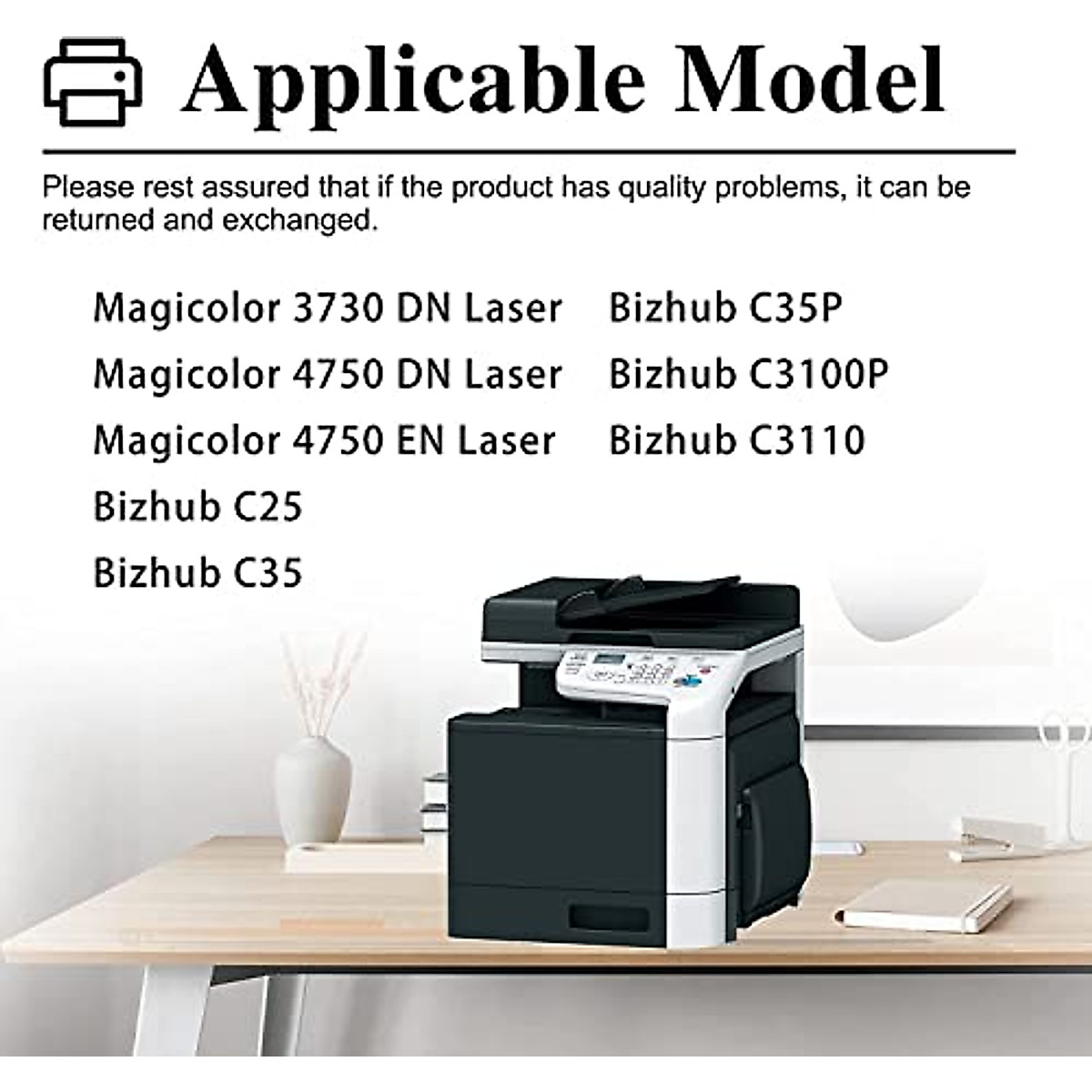 Technica Brand Konica Minolta Waste Toner Container - A1AU0Y1, WB-P03 - BIZHUB C35, BIZHUB C25