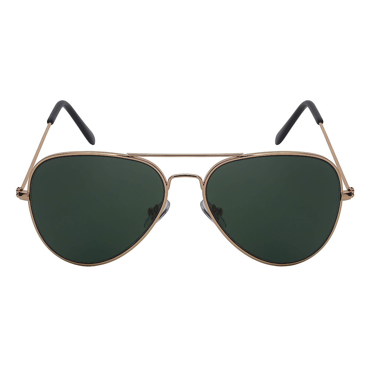 Edge I-Wear 12 Pack Aviators Bulk Sunglass Men Pilot Spring Hinge Wholesale Sunglasses (N25095A-SD)