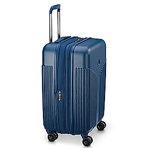 DELSEY Paris Comete 3.0 Hardside Expandable Luggage with Spinner Wheels, Blue, Carry-on 20 Inch