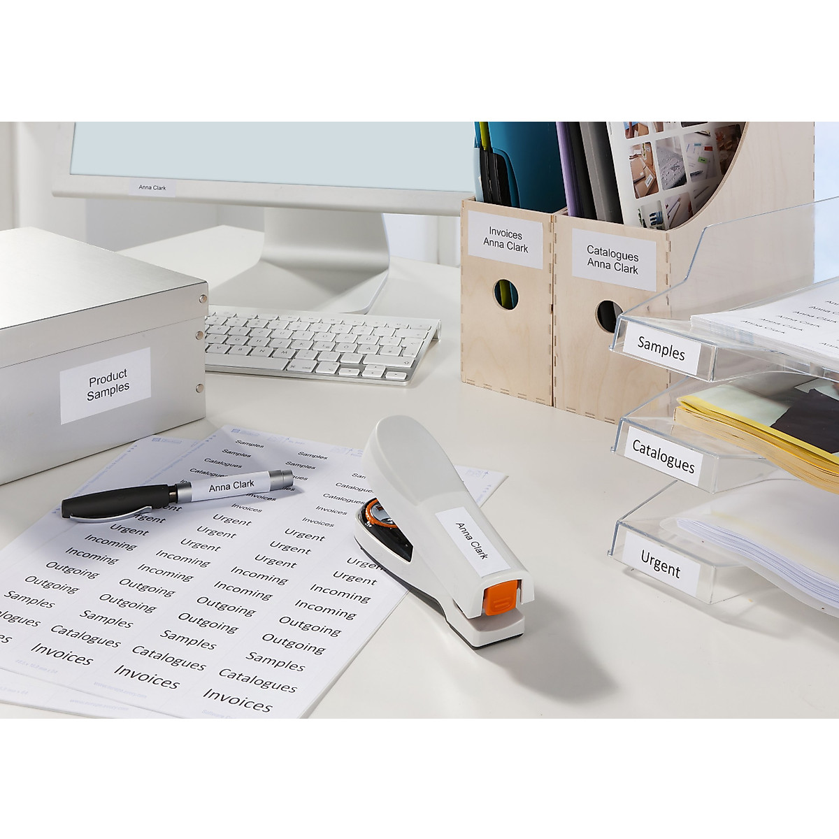 Avery Zweckform 6170 Labels 64 x 36 mm Quick-Peel 25 Sheets