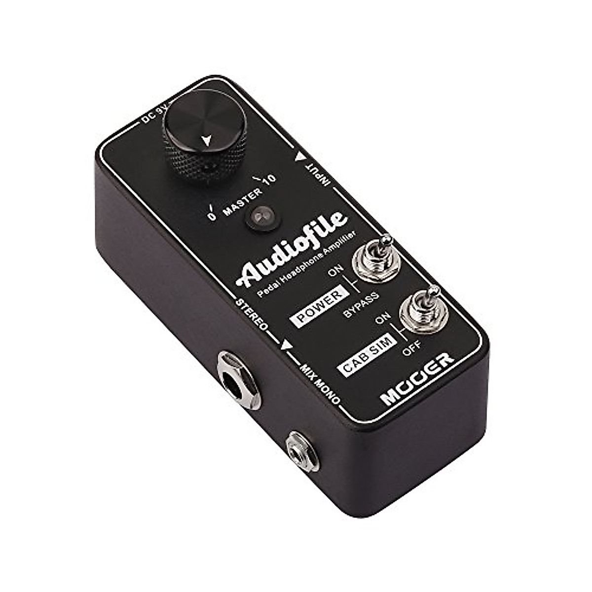 MOOER Audiofile Guitar Headphone Amp Analog, Access to Effects Circuits, Buffer/Clean Boost for Electric Guitar/Bass