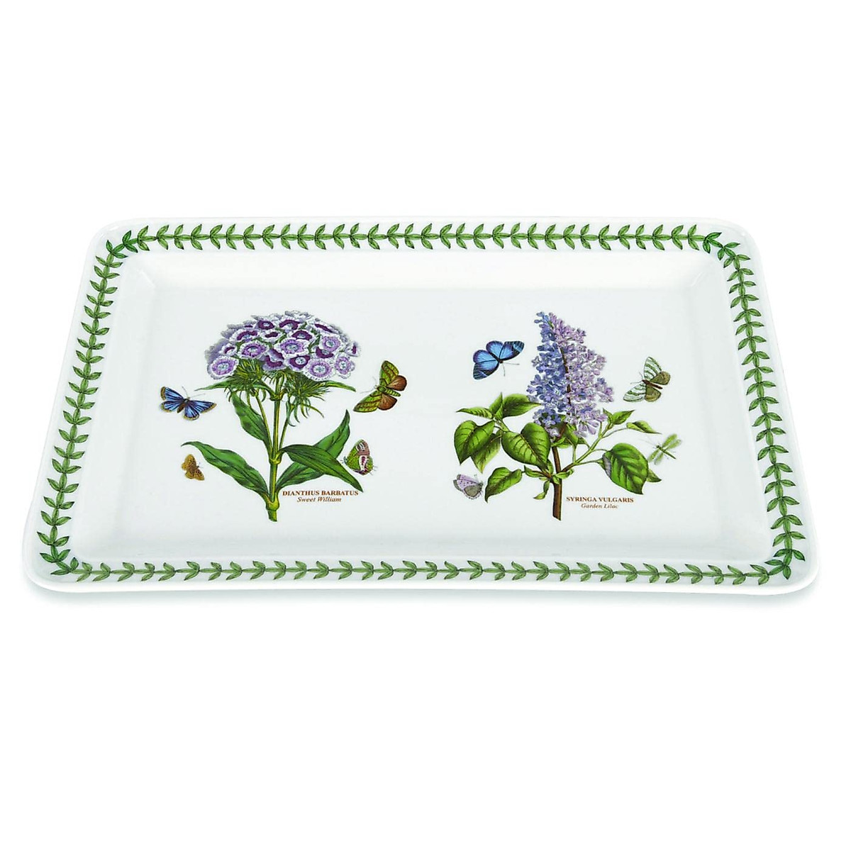Portmeirion Botanic Garden Rectangular Tray 15.5" x 10"