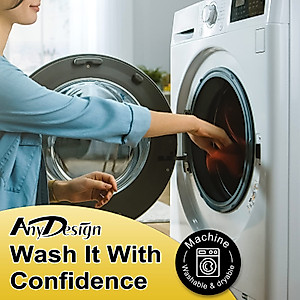 AnyDesign Sunflower Kitchen Towel Home Sweet Home Floral Dish Towel Spring Summer Flower Butterfly Hand Drying Tea Towel for Seasonal Cooking Baking Cleaning, 18 x 28 Inch, 2 Packs