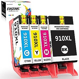 Compatible 910XL Ink Cartridges Combo Pack,High Yield,Replacement for HP 910Xl ,Works with HP OfficeJet Pro 8020 8025 8025e 8035 8035e 8028 Printer,HP910 ,HP910XL