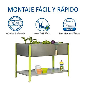 Simonrack 200L Urban Garden Top Shelf, 850 x 1200 x 600 mm, Green/Galvanized