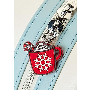 Loungefly Disney Stitch Holiday Snow Angel Glitter Mini Backpack