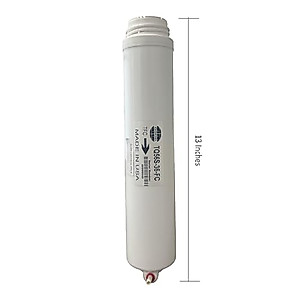 Omnipure Q5605, (2) Q5633, and Membrane Replacement Sediment Carbon Filter Cartridge Set w/ 50 GPD Membrane for Purotwist 4000 plus Small and Large Head O-Rings by IPW Industries Inc.