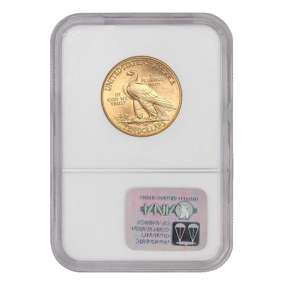 1910 D American Gold Indian Head Eagle MS-67 by Mint State Gold $10 MS67 NGC