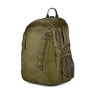 JanSport Agave Hiking Backpack - 32 Liter Daypack with Universal 3L Hydration System or 15 Inch Laptop Sleeve, Army Green