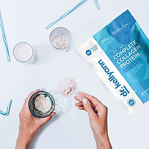 Dr. Kellyann Hydrolyzed Collagen Peptides Protein Powder Unflavored (60 Servings, 1.3lbs) Grass Fed Paleo & Keto Collagen Supplement - Non-GMO - Gluten and Dairy Free - Protein 9g, Collagen 10g