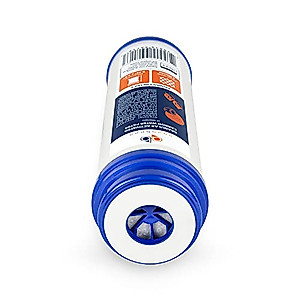 Aquaboon Universal 10 x 2.5 inch Coconut Shell GAC Cartridge | 5 Micron Granular Activated Carbon Water Filter Replacement | Compatible with C-10, WFPFC9001, AP117, GAC-10, FXUTC, D-20A, GAC1, 4 Pack