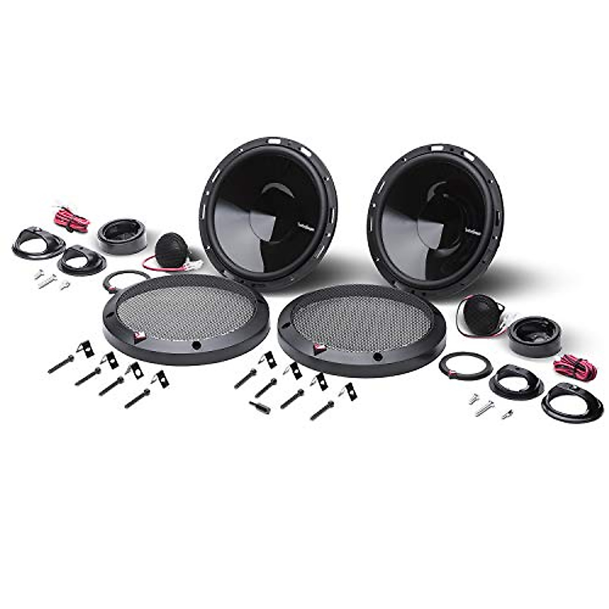 Rockford Fosgate P165-SI Punch 6.5" 2-Way Component Speaker System with Integrated Concealed Crossover (Pair)