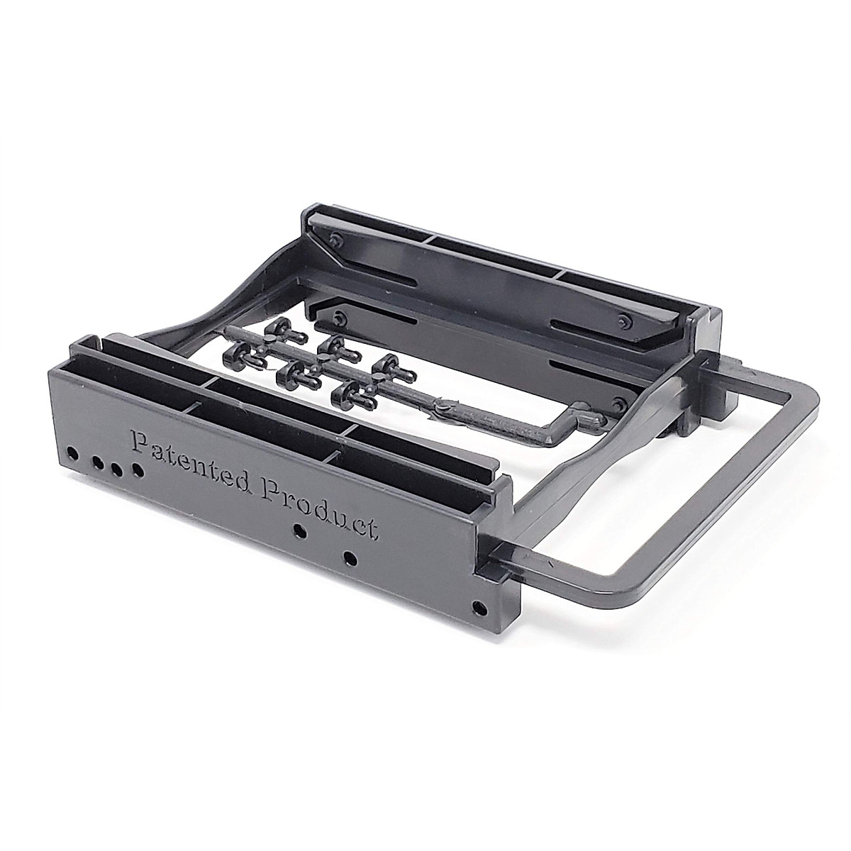 MICRO CONNECTORS Dual 2.5" Screwless HDD/SSD Mounting Bracket Kit (L02-252A)