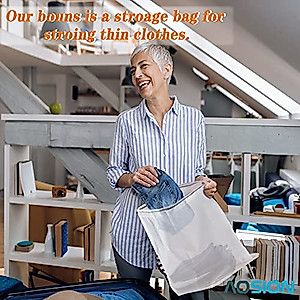 AOSION Large Cotton Rope Basket 22" x 22"x14" Extra Large Storage Baskets, Woven Laundry Basket for Blankets, Nursery Toy Basket with Handles, Blanket Basket for Living Room (Brown)