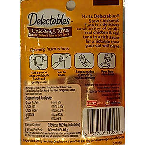 Delectables Stew Lickable Treats Variety Bundle Pack of 12. (4) Tuna & Whitefish, (4) Chicken & Tuna, (4) Tuna & Shrimp. 1.4 oz Each - Bonus Mouse Toy Included (Color May Vary)