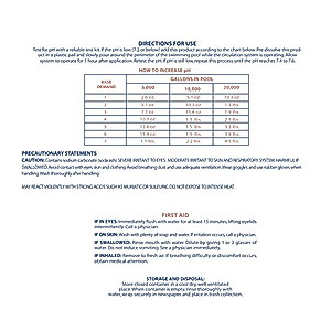 Robelle 2210B pH Increaser for Swimming Pools, 10 lb