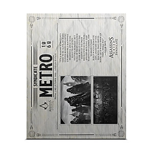 Head Case Designs Officially Licensed Assassin's Creed Newspaper Syndicate Graphics Vinyl Sticker Gaming Skin Decal Cover Compatible With Xbox One X Console