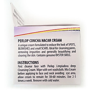 Concha Nacar Face Cream Combo 1-2 - Day Cream 2oz, Night Cream 2oz - Crema De Dia, Crema De Noche - Para Piel Manchas En Cara