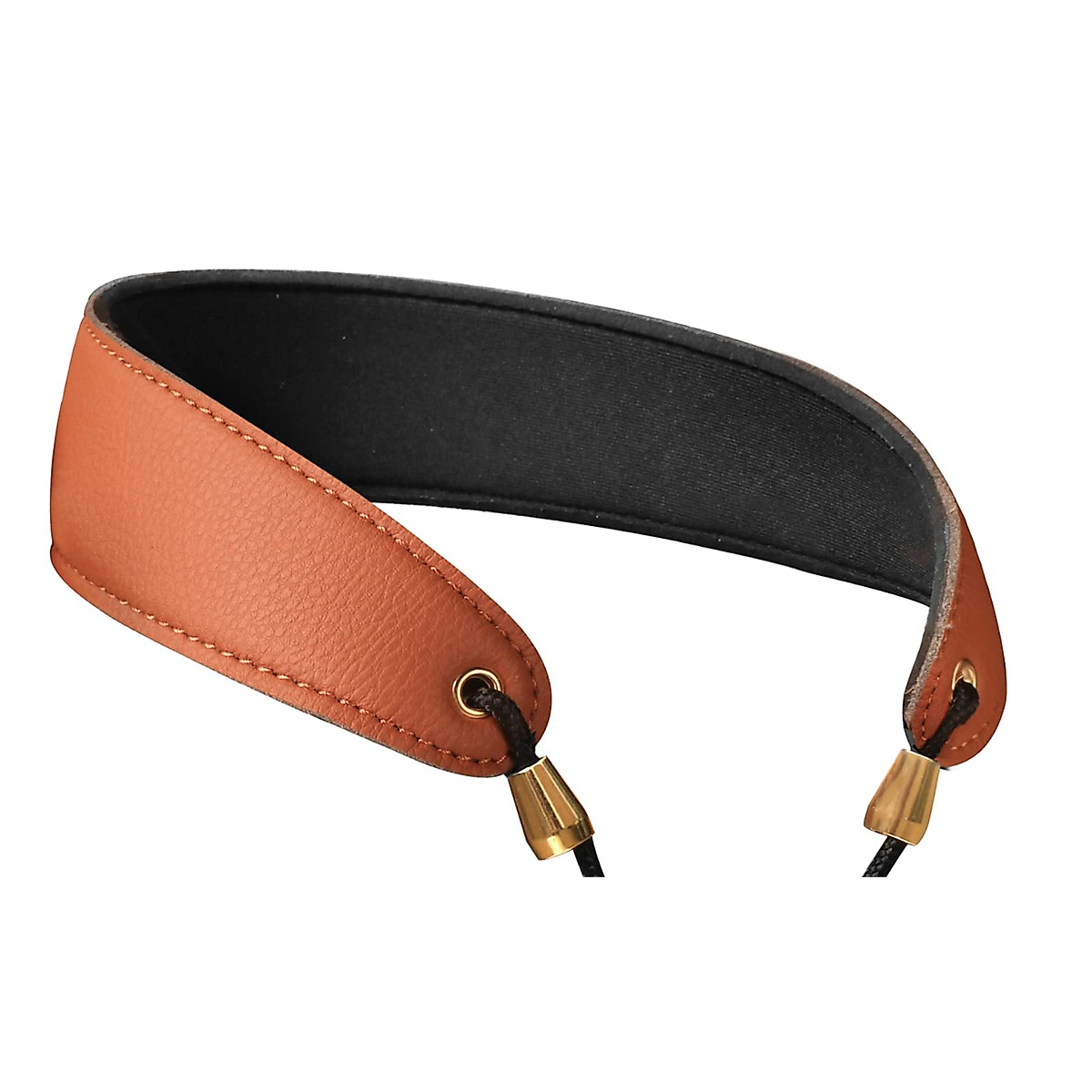 Miwayer Sax Neck Strap Professional Saxophone Harness Leather Padded Soft Neck Sling Adjustable For Baritone Alto Tenor Soprano Baritone And Bari Sax