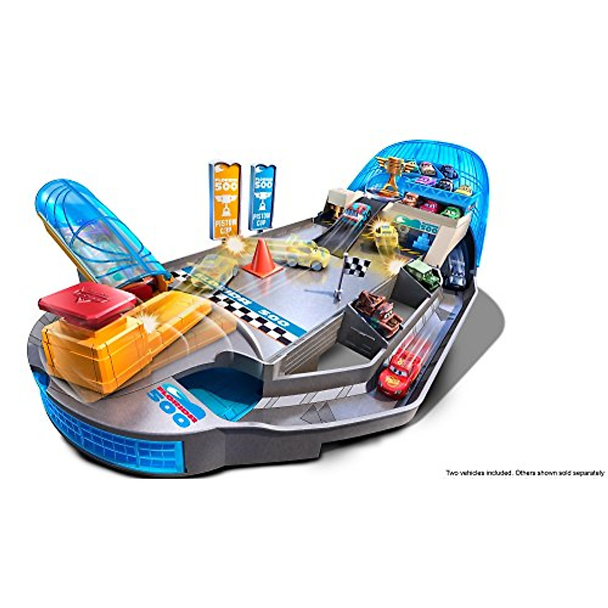 Disney Pixar Cars Mini Racers Rollin' Raceway Playset