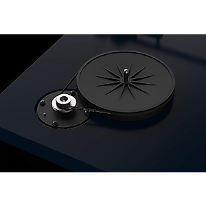 Pro-Ject Debut Carbon EVO, Audiophile Turntable with Carbon Fiber tonearm, Electronic Speed Selection and pre-Mounted Sumiko Rainier Phono Cartridge (High Gloss Black)