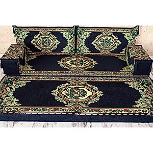 Bench Cushions, Floor Seating, Floor Cushions, Arabic Seating, Arabic Cushions, Arabic Majlis Sofa (With Premium FOAM)