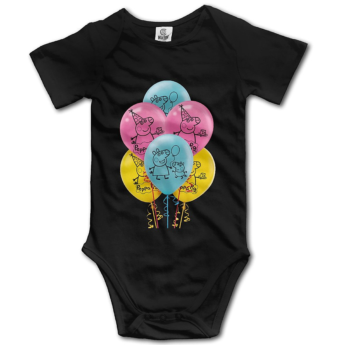 Peppa Pig Latex Balloons Cute Baby Onesie Baby Clothes