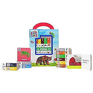 World of Eric Carle, My First Library Animal Board Book Block 12-Book Set - PI Kids
