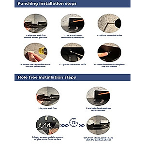 Dr.DJ Matte Black Corner Shower Shelf,Corner Shower Caddy, Adhesive Bathroom Shelf Wall Mounted,No Drilling Shower Shelf for Inside Shower,With 4 Hooks,For Bathroom,Kitchen,Restroom (2 PACK)