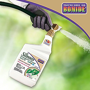 Bonide All Seasons Horticultural & Dormant Spray Oil, 32 oz Ready-to-Spray, Disease Prevention and Insect Killer for Organic Gardening