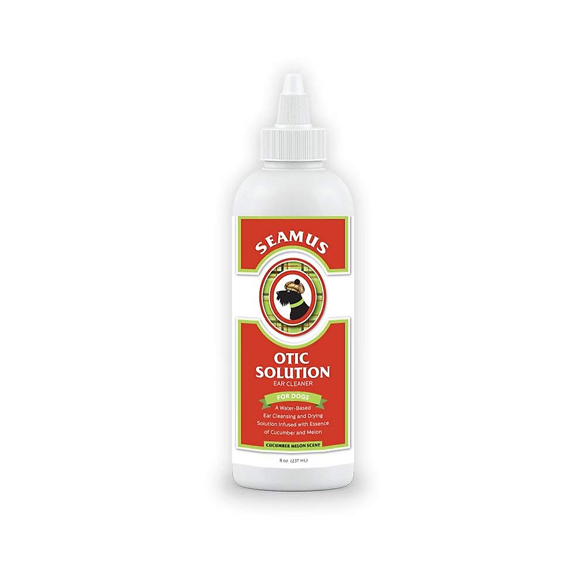Seamus Otic Ear Solution - Best Ear Cleaner for Dogs, Professionally Formulated for Itch, Debris and Smell, Infused with Essence of Cucumber, Melon, Aloe Vera and Oatmeal Extract