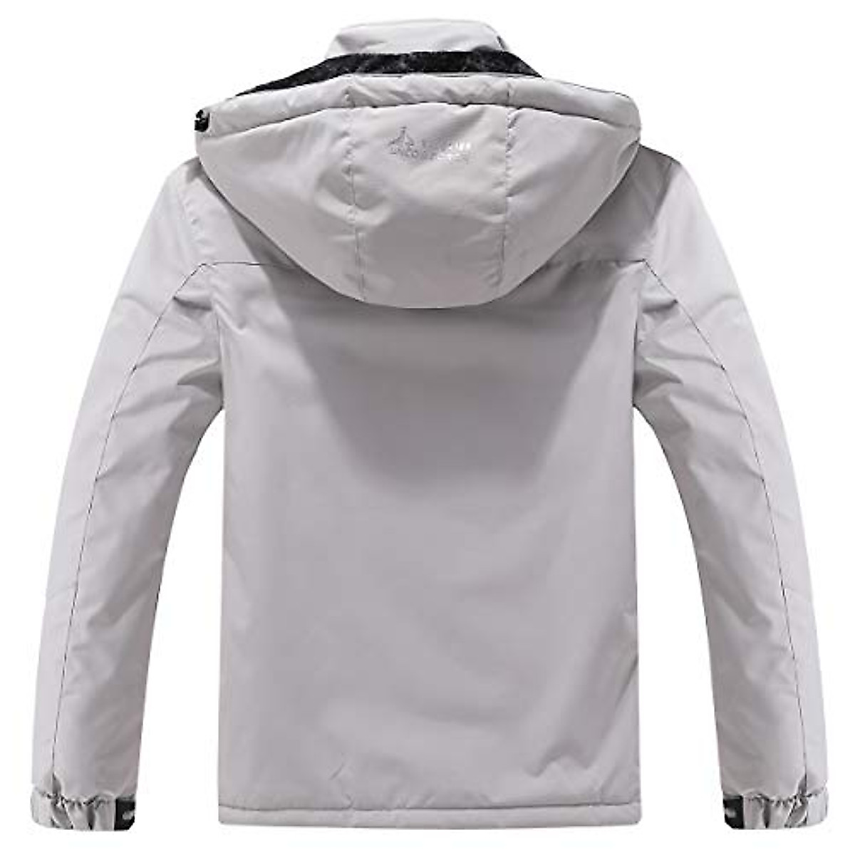 MOERDENG Men's Waterproof Ski Jacket Warm Winter Snow Coat Mountain Windbreaker Hooded Raincoat