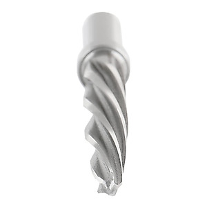 Accusize Industrial Tools High-Speed Steel Spiral Flute Aligning Reamer, 1/2" Cutting Diameter, 1/2" Shank Diameter, 0522-0012