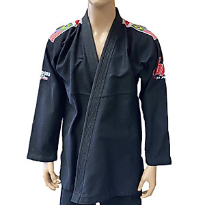 Woldorf USA BJJ GI for Men IBJJF Kimono BJJ Jiujitsu GIS Preshrunk Fabric & Free Belt. Fighting Uniform, Training Uniforms, Ultra Light Weight Uniforms
