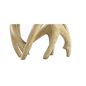 JONATHAN Y JYL4034A Vermont 19" Antler Resin LED Table Lamp Coastal Bedside Desk Nightstand Lamp for Bedroom Living Room Office College Bookcase LED Bulb Included, Natural