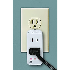 The Clapper, The Original Home Automation Sound Activated Device, On/Off Light Switch, Clap Detection - Kitchen Bedroom TV Appliances - 120v Wall Plug Smart Home Technology, As Seen On TV Home Gift