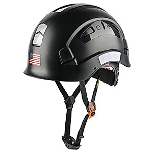 GREEN DEVIL Safety Helmet Hard Hat Adjustable Lightweight Vented ABS Work Helmet for Men and Women 6-Point Suspension ANSI Z89.1 Approved Ideal for Industrial & Construction