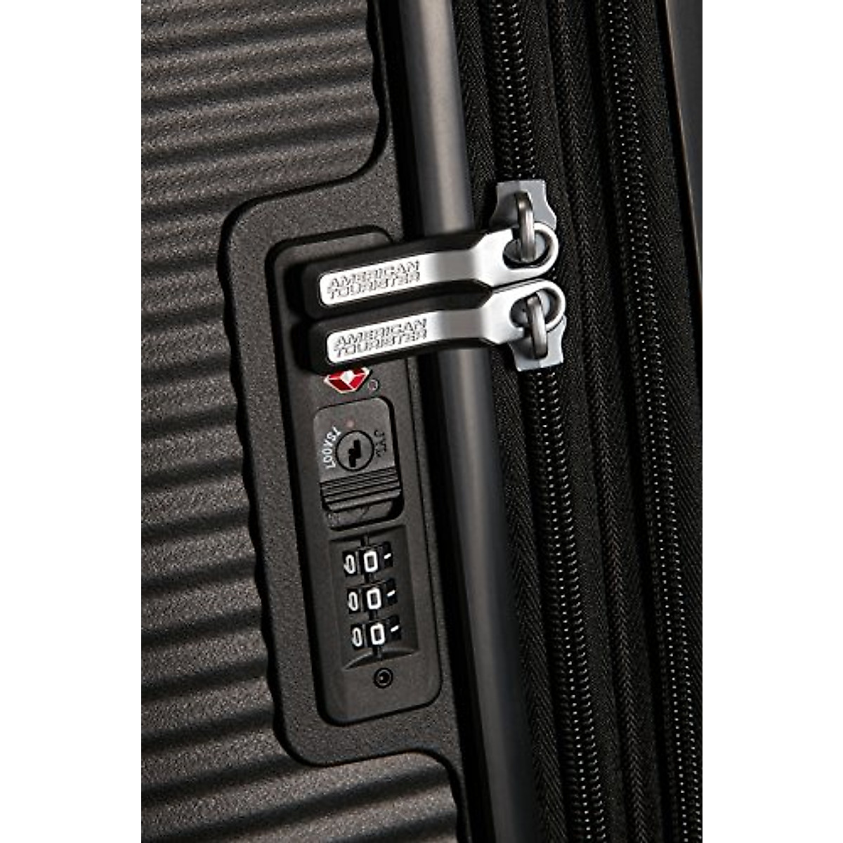 American Tourister Unisex Adult's S 41 L, Black (Bass Black), Small (55 cm-41 Litre)