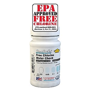 Industrial Test Systems 481026 Free Chlorine Water Check Test Strip