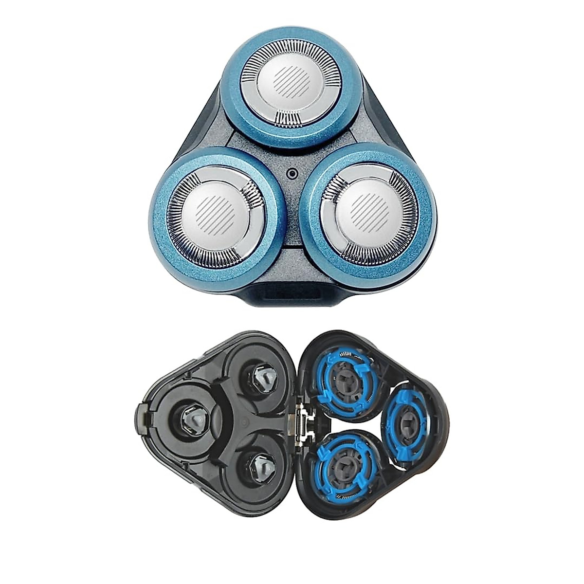 Replacement Head Assembly Complete for Philips Norelco Mens Cordless Wet Dry Electric Shaver SH50 5000 6000 S6011 S6015 S6840 S6550 S6580 by eSatrpro