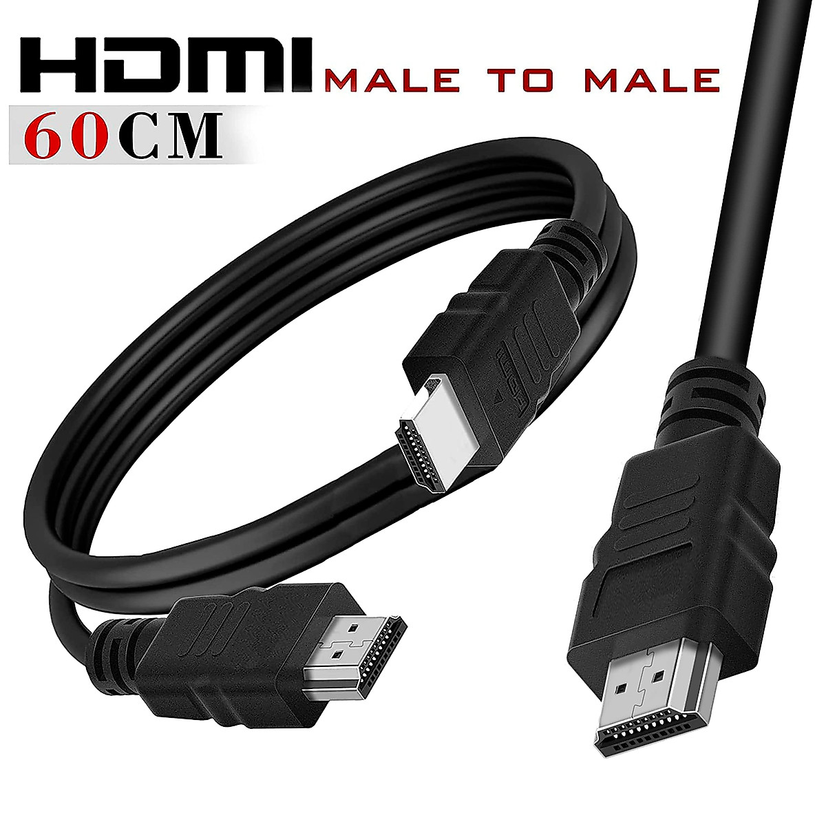 10 Pack High Speed Hdmi Male to Male Cable 2 Feet