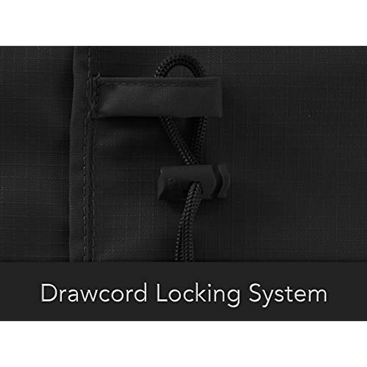 Covermates Chiminea Cover - Heavy-Duty Polyester, Weather Resistant, Drawcord Hem, Grill and Heating-Ripstop Black