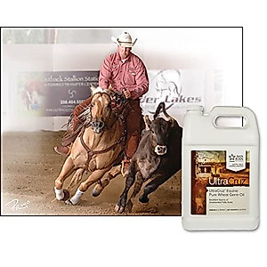 UltraCruz-sc-395355 Pure Wheat Germ Oil Supplement for Horses and Livestock, 1 Gallon