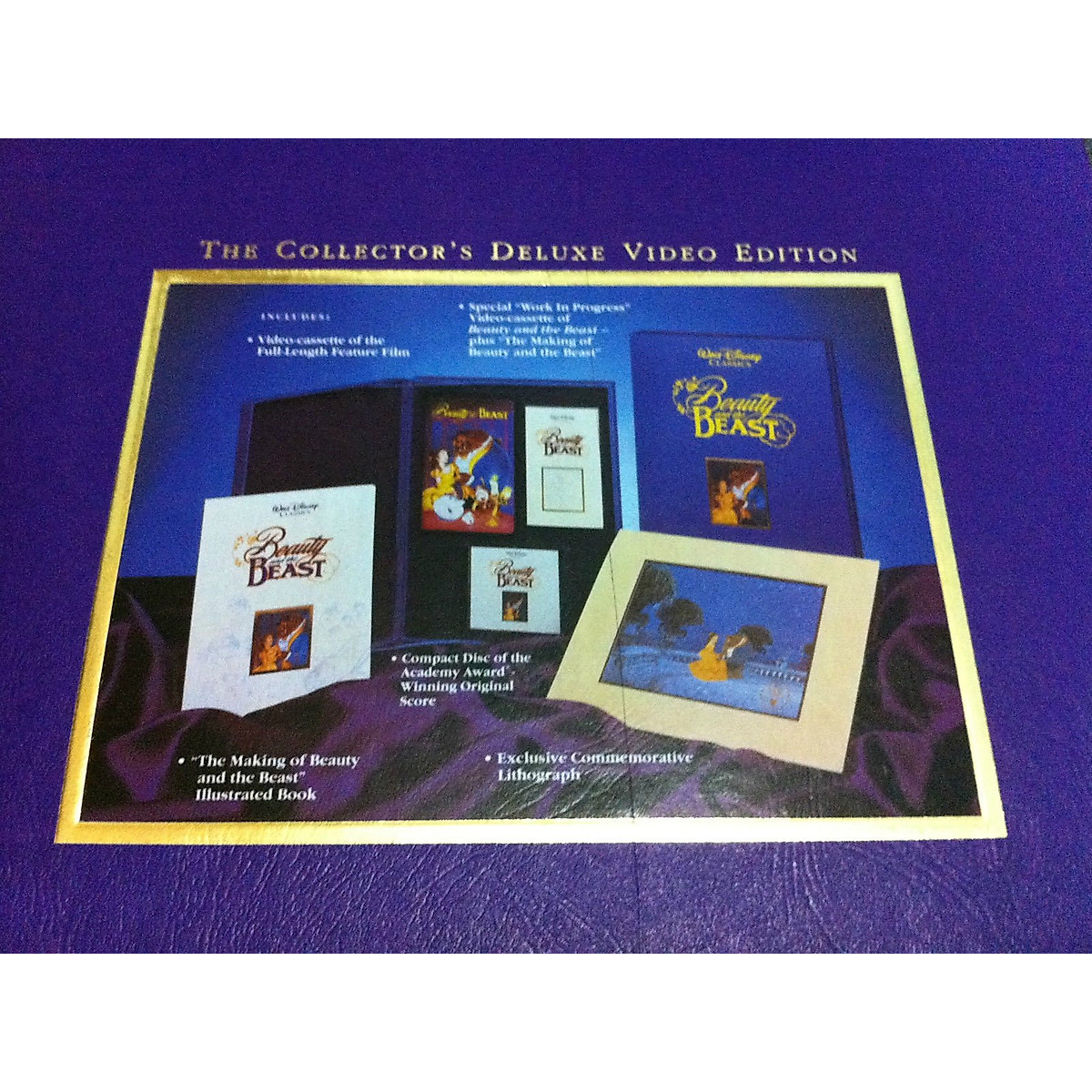 GUSSLM LucaBeauty And The Beast Deluxe Edition Boxed Set [VHS][19 [video game]