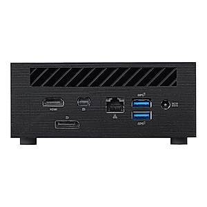 ASUS PN63-S1 Mini PC System with Intel Core i5-11300H, 8GB DDR4, M.2 PCIE 256GB SSD, WiFi 6, Bluetooth, USB-C, Windows 11 Pro