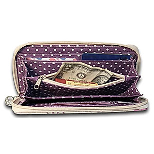 Bungalow360 Zip Around Wallet - Octopus