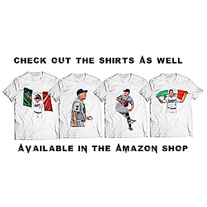 Mexican Flag Baseball Sticker, WaterProof Vinyl, Baseball Sticker, Los Angeles Sticker, Laptop Decal, Water Bottle Sticker, Car Decal, Skateboard Stickers, Small Gift Ideas, 90s Baby, Gift For Him