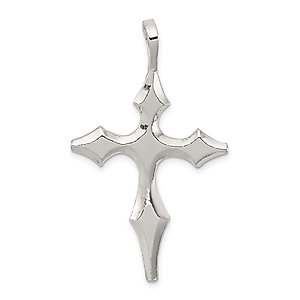 Sterling Silver Passion Cross Pendant QQC2828