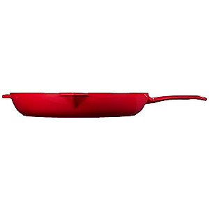 STAUB - 1223006 STAUB Cast Iron Fry Pan, 12-inch, Cherry